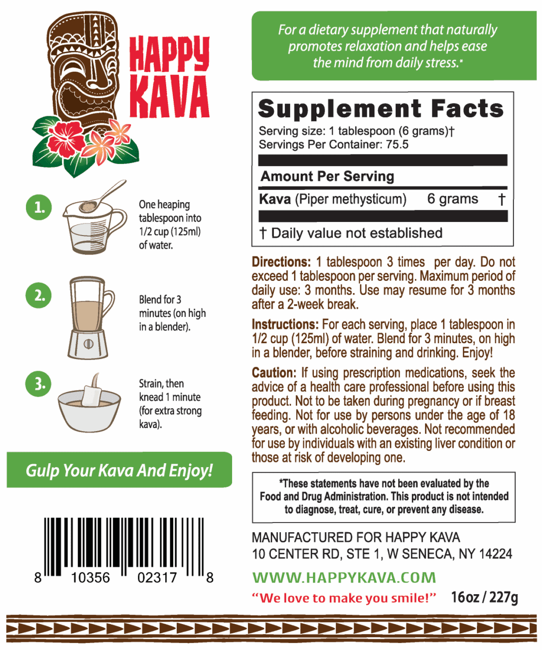 HKB Micronized Instant Kava