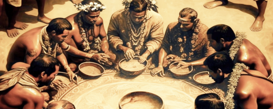 Chewing the Roots - Ancient Kava Preparation